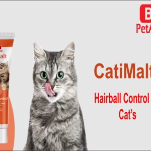 Bio Pet Active CatiMalt +Plus All Natural Hairball Remedy for Cats with Tasty Pumpkin Flavor