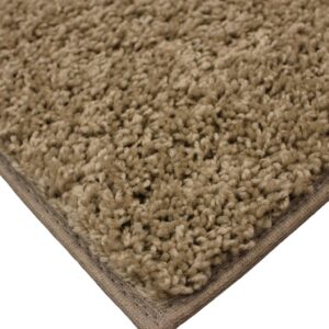 KOECKRITZ Custom Cut-to-Fit Area Rugs Neutral Carpet - Soft Plush Indoor Rugs - Perfect for Living Room, Bedroom, Entryway - Great for Homes, Apartments, Dorms, Kids Room - 12x15' ft Chocolate