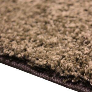 KOECKRITZ Custom Cut-to-Fit Area Rugs Neutral Carpet - Soft Plush Indoor Rugs - Perfect for Living Room, Bedroom, Entryway - Great for Homes, Apartments, Dorms, Kids Room - 12x15' ft Chocolate