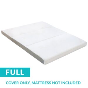 Milliard Ultra Soft Replacement Cover for Tri-fold Mattress (4 Inch) - Full