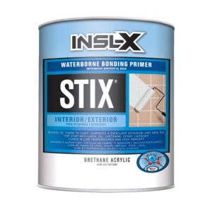 insl-x sxa11009a-04 stix acrylic waterborne bonding primer, 1 quart, white