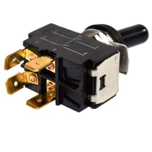 HQRP 4-Pin Toggle Switch Compatible with MK Diamond 154310 MK-100 MK-101 Wet Cutting Tile Saw