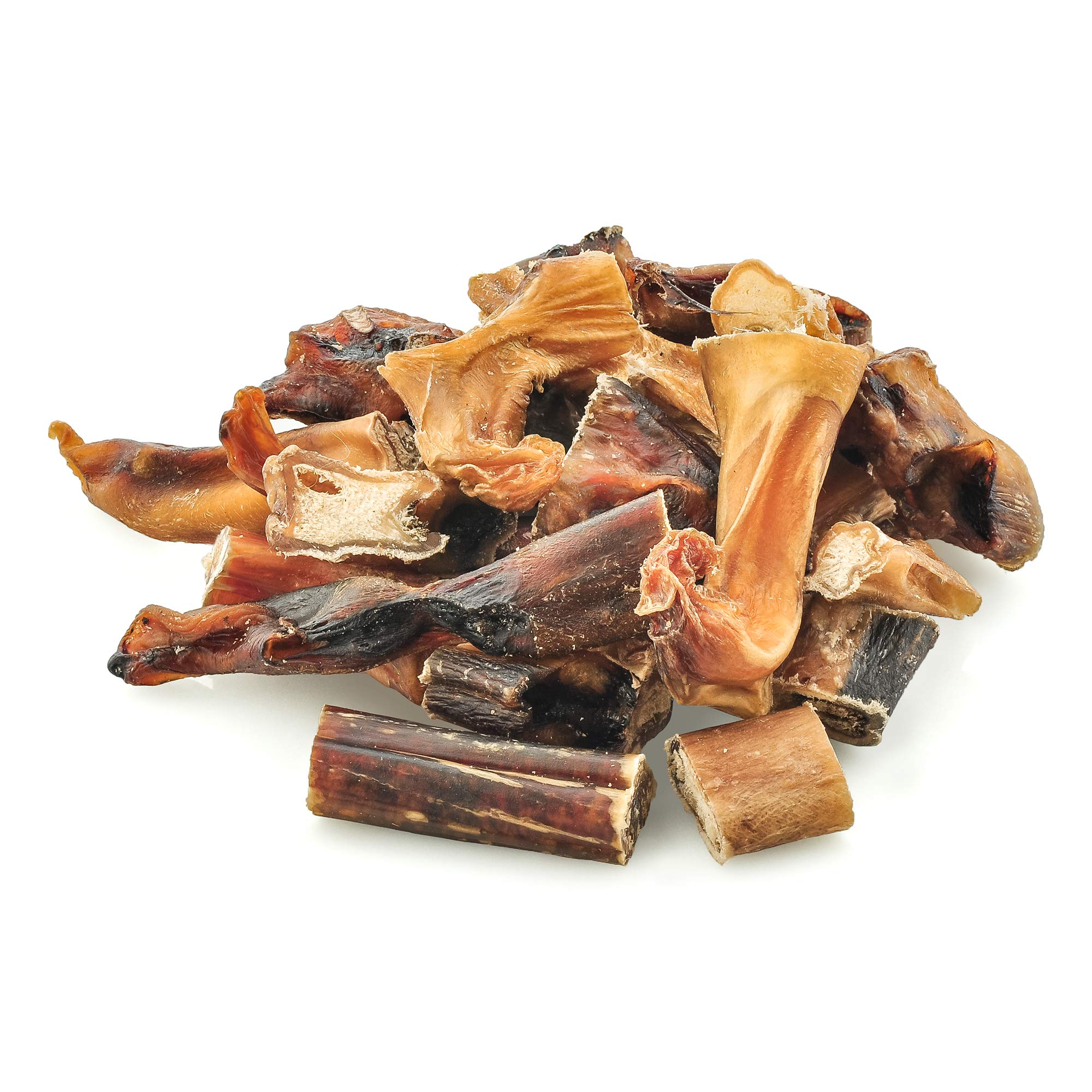 Barkworthies Protein-Rich Bully Stick Bites (10oz. Bag) - All-Natural Rawhide Alternative - Easily digestible Dog Treat - Promotes Dental Health