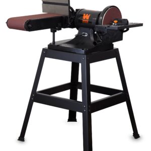 WEN 6508 6 x 48 in. Belt and 9 in. Disc Sander with Stand