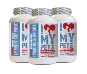 i love my pets llc liver support for cats - cat immune support - booster - healthy supplement - cat immune health - 180 treats (3 bottles)