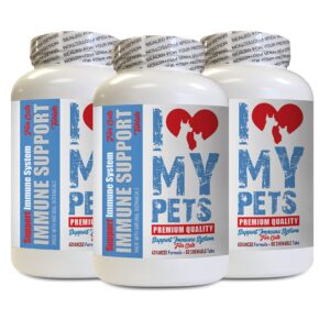 I LOVE MY PETS LLC Liver Support for Cats - CAT Immune Support - Booster - Healthy Supplement - cat Immune Health - 180 Treats (3 Bottles)