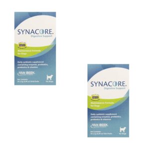 van beek synacore digestive support for dogs, 30-pack (2 pack)