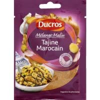 Ducros Melange Malin Tajine Marocain Sachet 18g(Ducros Marocan Tajine Spice Mix 18g)