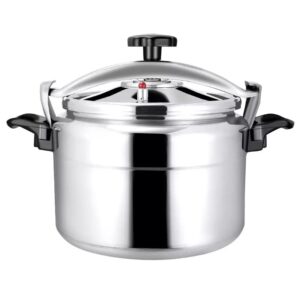 aluminum explosion-proof pressure cooker- 7l~15l capacity- silver (9l)