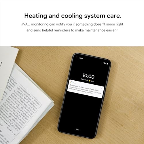 Google Nest Learning Thermostat - 3rd Gen (2015) - Programmable Smart Thermostat for Home - Works with Alexa - Polished Steel