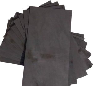 3x60x150mm 99.99% pure graphite electrode rectangle plate sheet