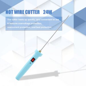 24W 20cm Engraving Pen Electric Hot Wire Cutter Foam Polystyrene Heat Cutting Engraving Pen 110-250V(US Plug)