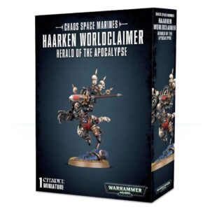 Games Workshop - Warhammer 40,000 - Chaos Space Marine : Haarken Worldclaimer