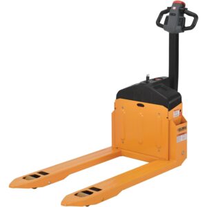 global industrial self-propelled electric pallet jack truck, (2) 60ah batteries, 3300 lb. cap.