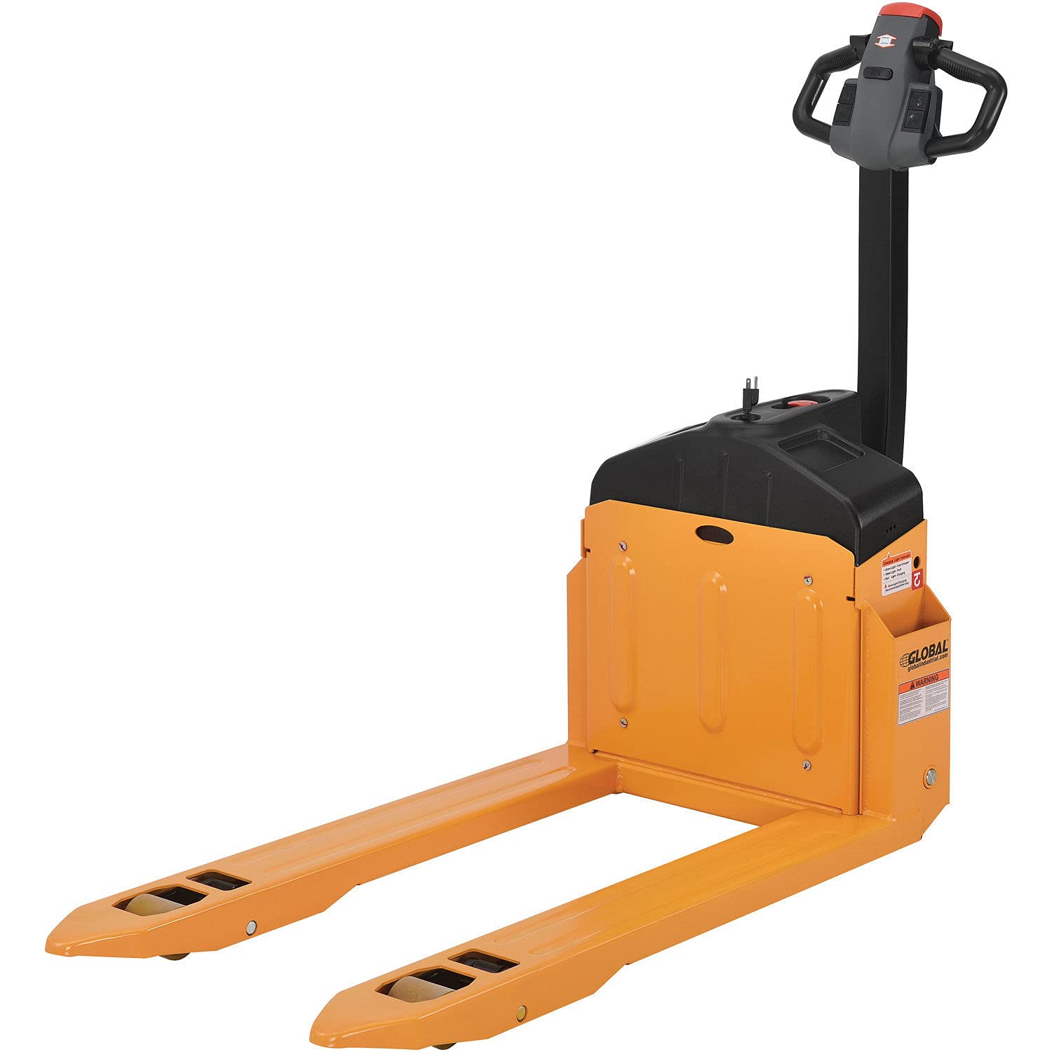 Global Industrial Self-Propelled Electric Pallet Jack Truck, (2) 60AH Batteries, 3300 Lb. Cap.