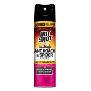 hot shot 36781 ant, roach, spider killer, 21.8 oz, fresh floral