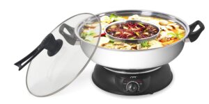 ss-303 electric shabu shabu pot (2way)