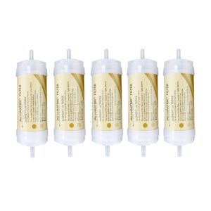 5pc bidet water filter replacement set fitting type 1/4