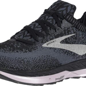 Brooks Womens Bedlam Running Shoe - Black/Black/Rose - B - 8.5