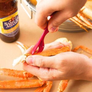 Artcome 20 pcs Seafood Tools Set Including 8 Forks, 6 Crab Crackers and 6 Lobster Shellers Nut Cracker Set