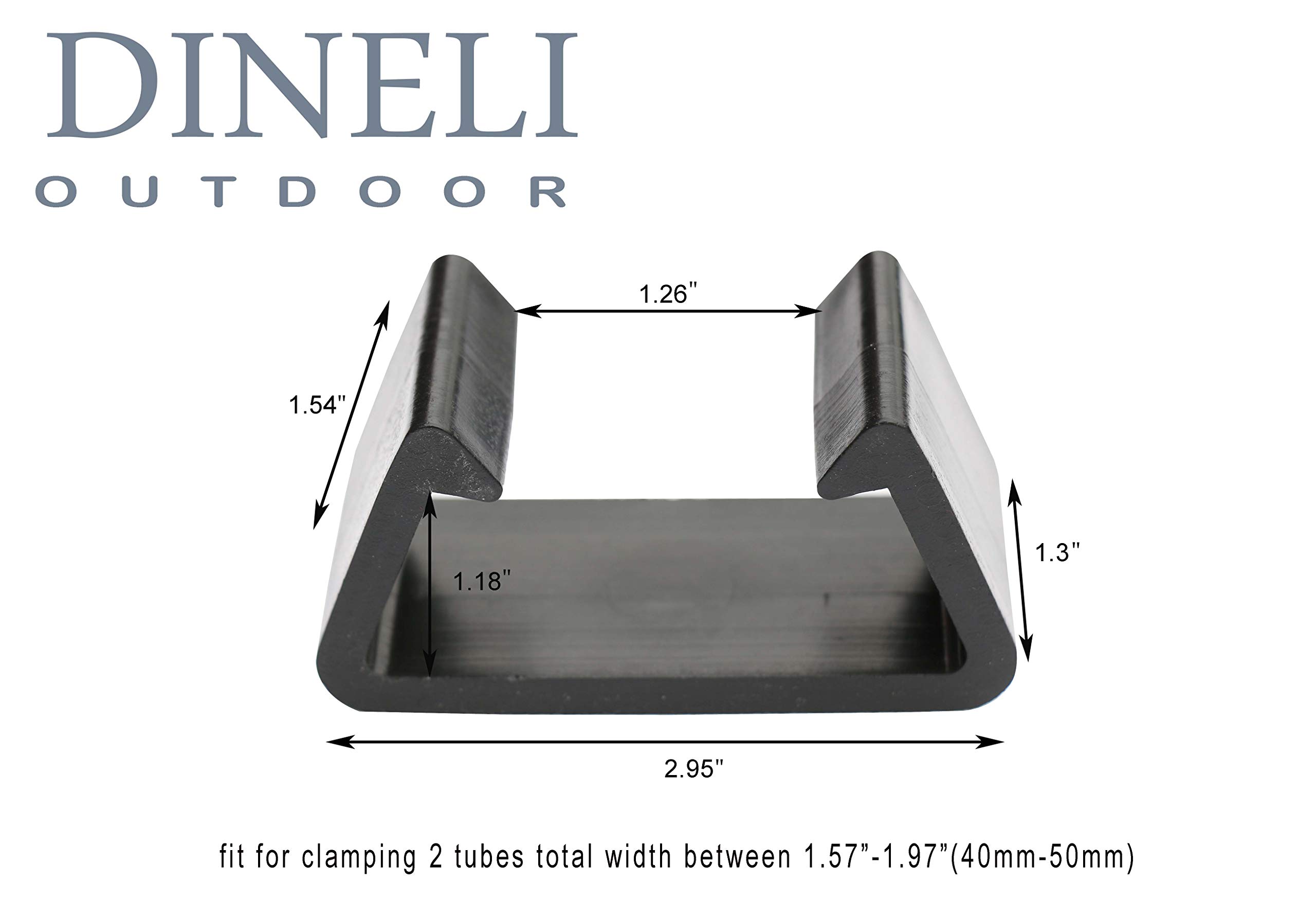 Dineli 12PCS Pack Outdoor Furniture Set Sofa Clips Patio Sectional Connectors Wicker Furniture Accessories Alignment Fasteners Non-Slip Clamps Clips for Rattan Furniture Garden Sofa