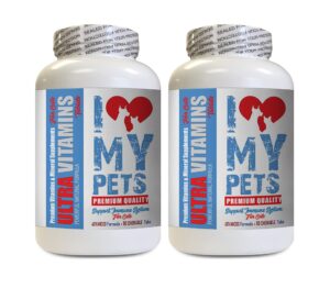 i love my pets llc cat vitamin treats - ultra vitamins - cat health - mineral boost - vitamin a for cats - 180 treats (2 bottles)