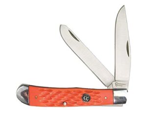 cattleman's cutlery signature trapper orange