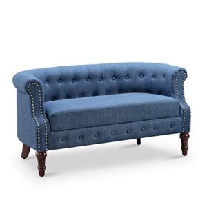 rosevera loveseat navy