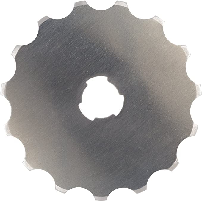 Fiskars Crafts 45mm Skip Rotary Blade, Premium-Silver