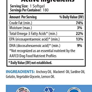 cat Omega 3 Fatty acids - Omega 3 Fatty ACIDS for Pets - Dogs and Cats - Premium Health - cat Joint Health Treats - 360 Softgels (2 Bottles)