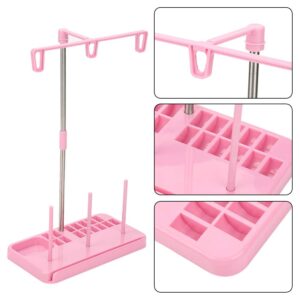 3 Spool Stand Holder Multifunction Embroidery Thread Quilting Rack Sew Quilting for Home Sewing Machine