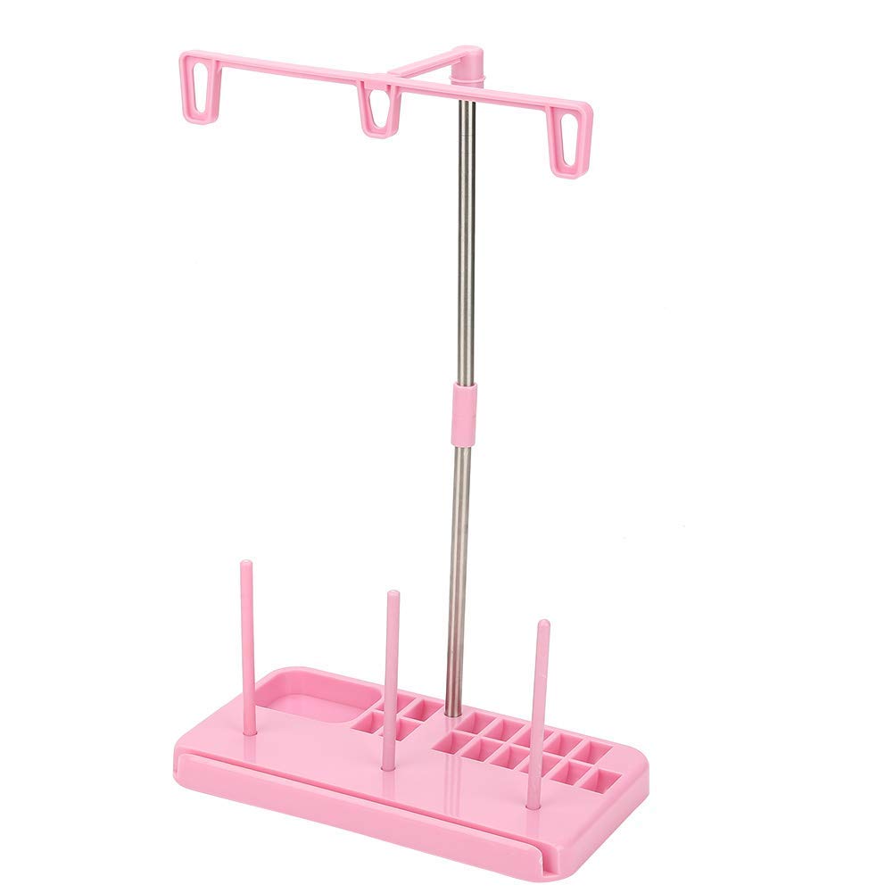 3 Spool Stand Holder Multifunction Embroidery Thread Quilting Rack Sew Quilting for Home Sewing Machine