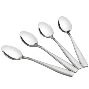 hommp 16-piece stainless steel teaspoons, 5.9-inch