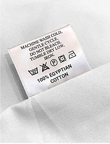 Crown Collection Luxuriate Hotel 1000-TC Hypoallergenic Ultra Soft 100% Egyptian Cotton Super King Plus 120X120 Ivory Solid Pinch Plated Duvet Cover with Zipper Colser & 2pcs Pillow Case Set