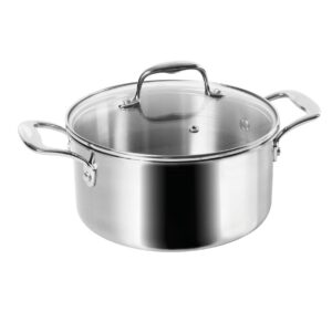 sitram rapsody cooking pot stainless steel silver