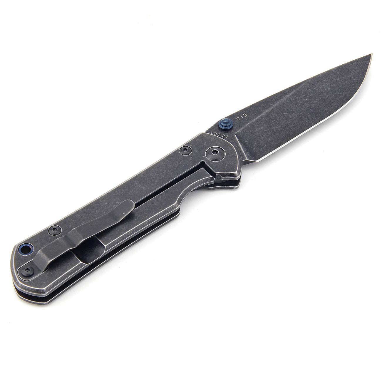 Land 912 913 Frame Lock Pocket Folding Knife Stainless Steel Blade Handle