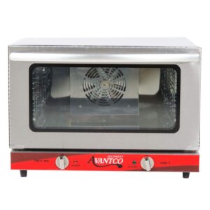 Half Size Commercial Restaurant Kitchen Countertop Electric Convection Oven Holds (4) 1/2 size sheet pans 120V, 1600W