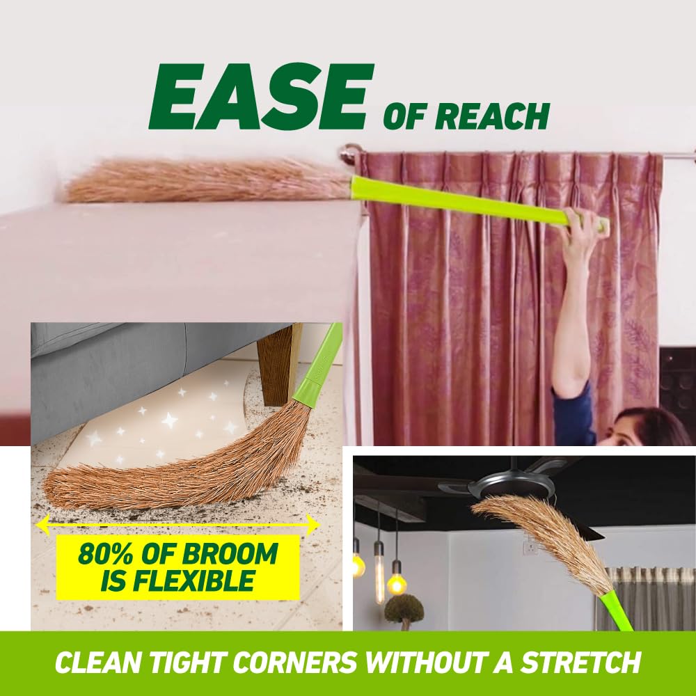 Scotch-Brite No-Dust Fiber Broom