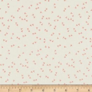 farm girl vintage chicken track cloud, quilting fabric by the yard