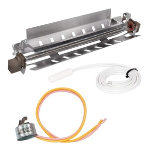 ansoon wr51x10055 refrigerator defrost heater kit, temperature sensor wr55x10025, wr50x10068 high limit thermostat, replacement part compatible for ge refrigerators