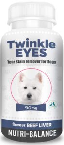 twinkle eyes tear stain remover for dogs - beef liver 90g