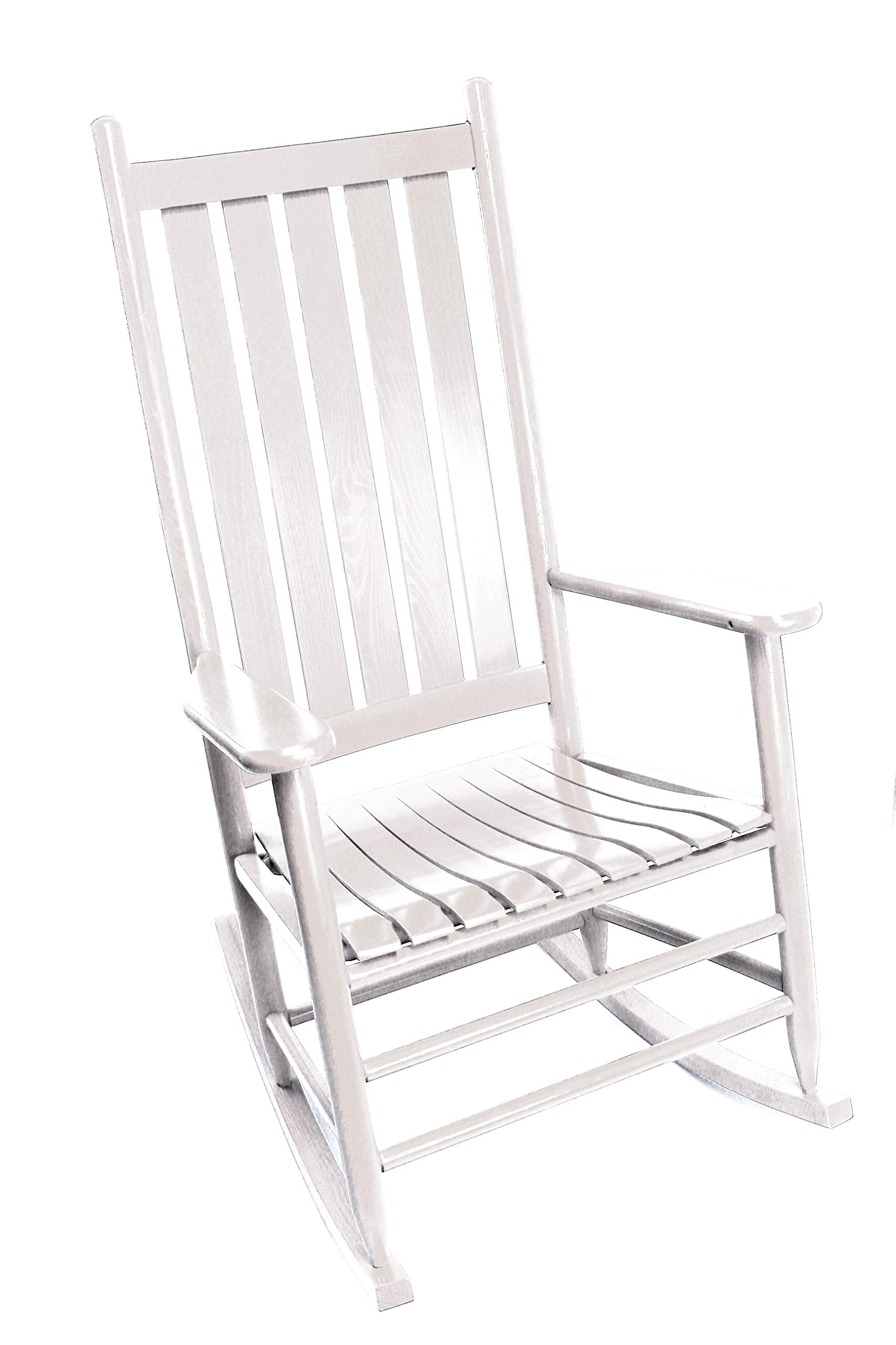 Dixie Seating Asheville Wood Rocking Chair No. 907SRTA Antique White