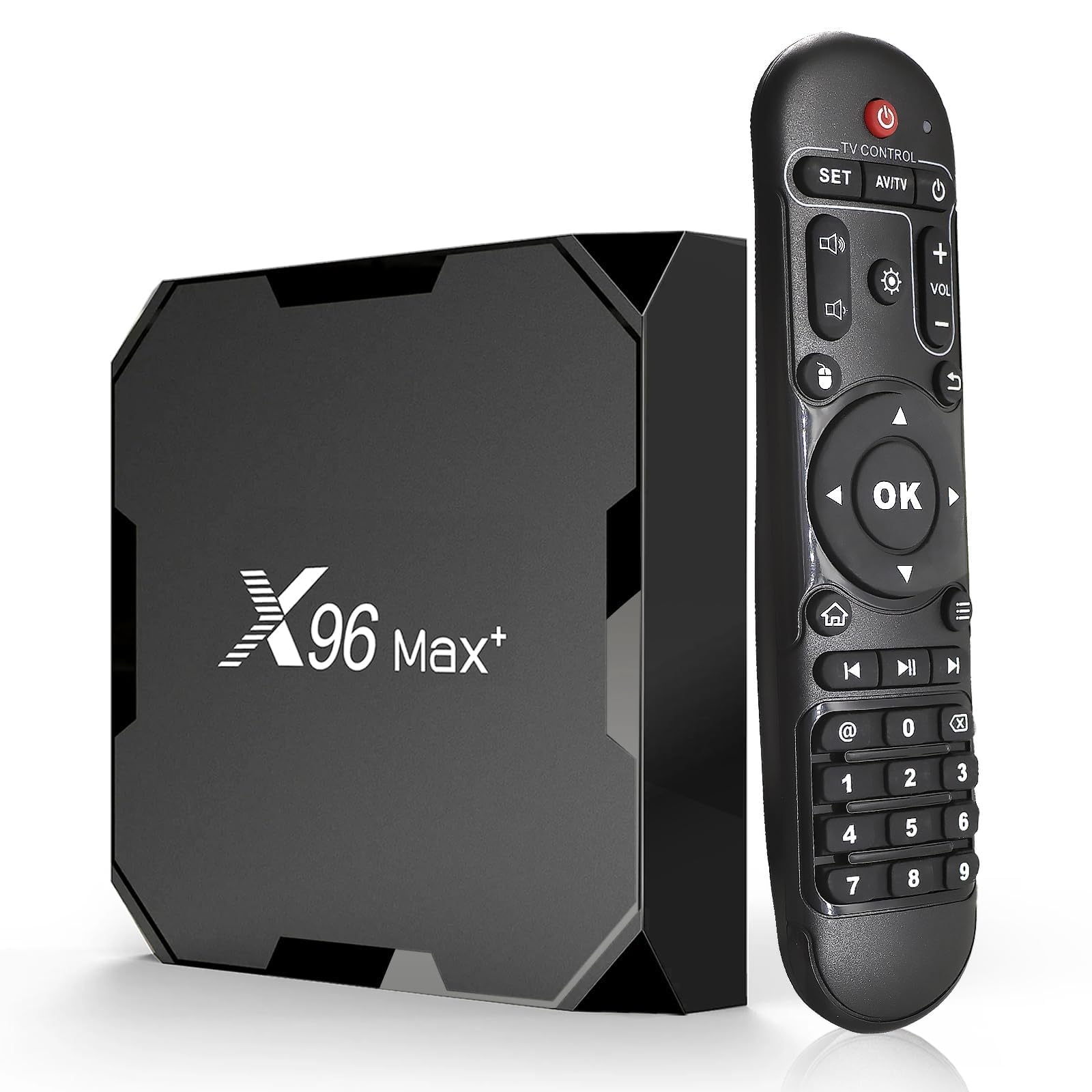 TV Box Android 9.0,Smart Media Player 4+32GB HD Android Box S905x3,Support 4K/3D 2.4&5 GHz WiFi BT 4.0 Android TV Box with Remote (32GB)