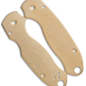 Flytanium Custom Brass Scales for para 3 Knife