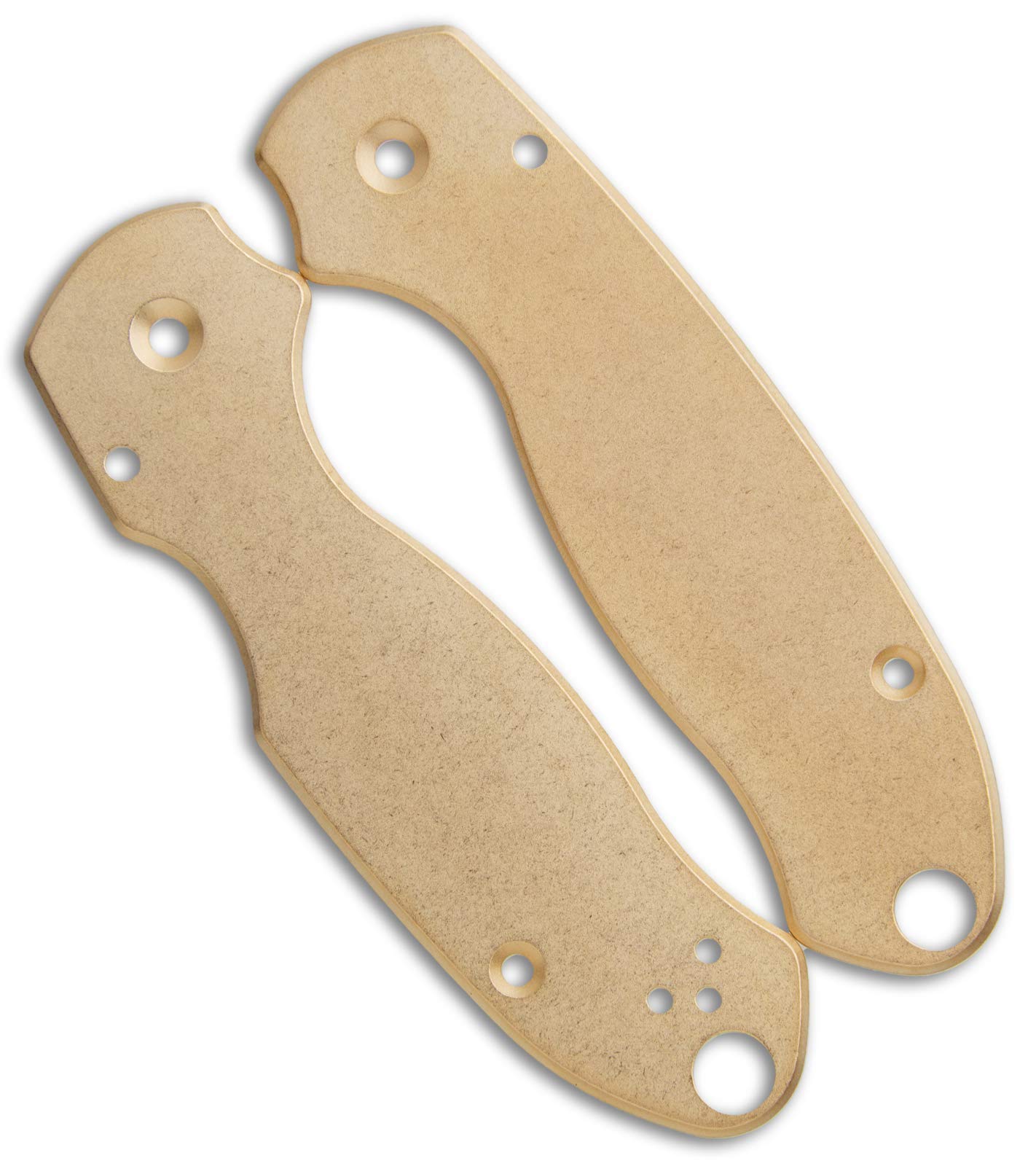 Flytanium Custom Brass Scales for para 3 Knife