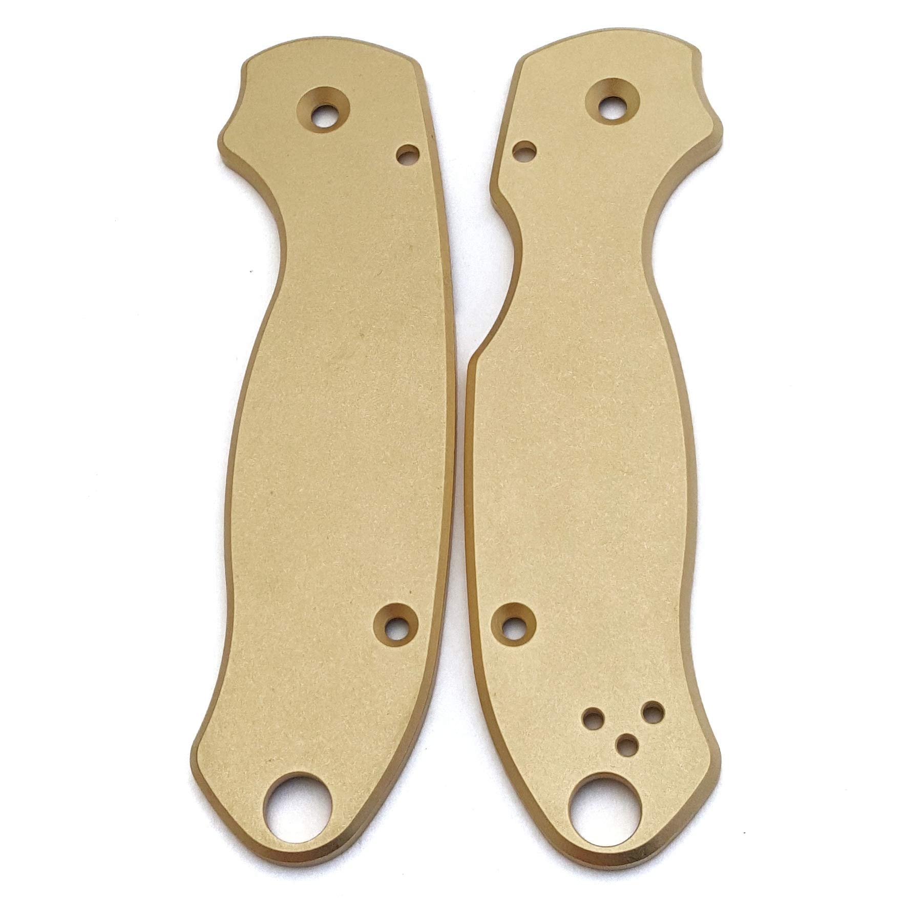 Flytanium Custom Brass Scales for para 3 Knife