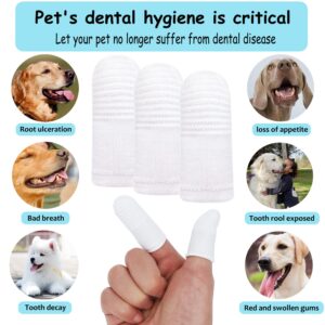 VQVAAQ Dog Toothbrush Cat & Dog Toothbrush Soft Bristle Pet Toothbrush Combo Pack for The Dental Care of Your Small to Large Dogs, Cats, Most Pets