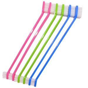 VQVAAQ Dog Toothbrush Cat & Dog Toothbrush Soft Bristle Pet Toothbrush Combo Pack for The Dental Care of Your Small to Large Dogs, Cats, Most Pets