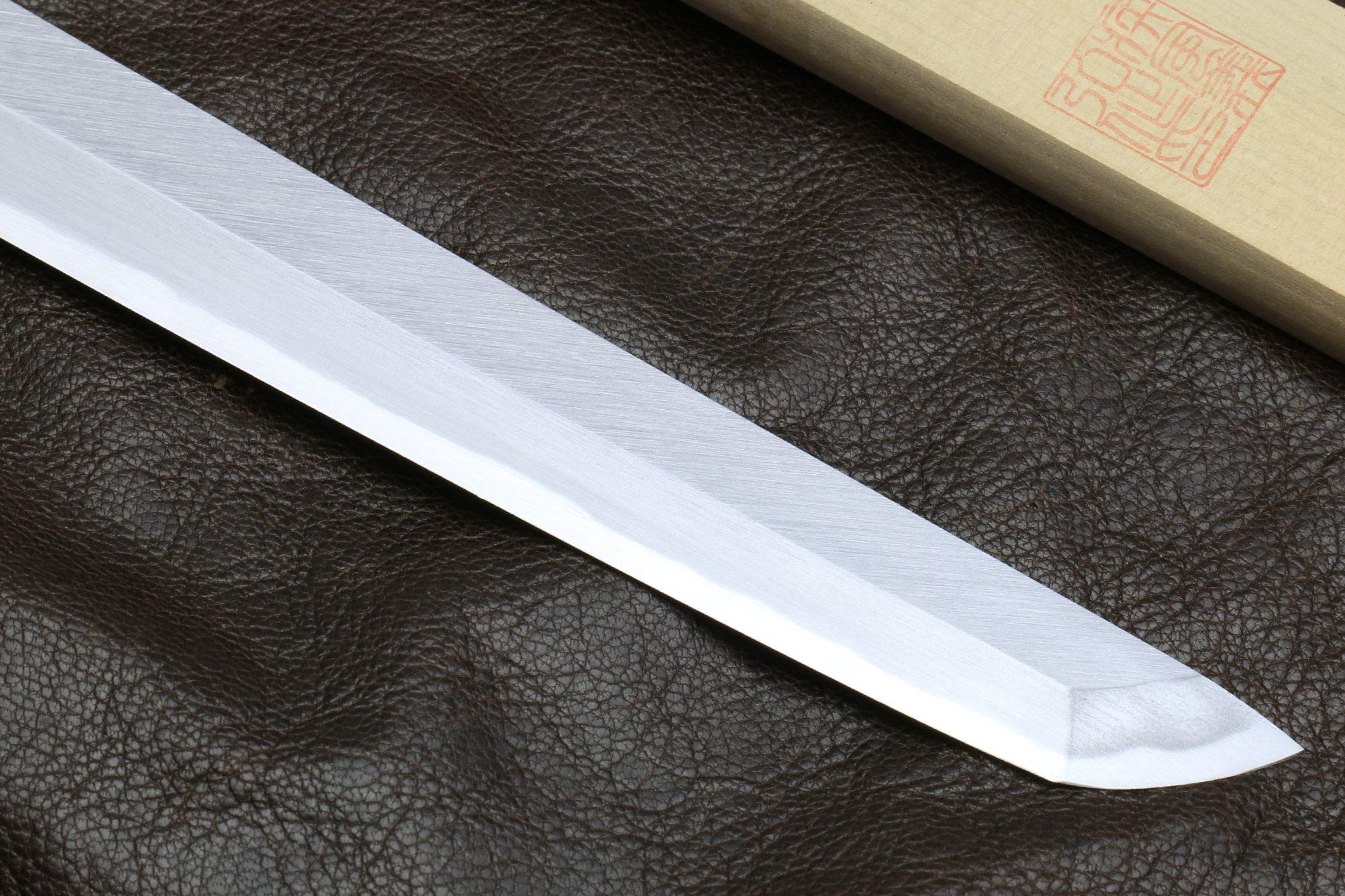 Yoshihiro Hongasumi White Steel Sakimaru Takobiki Sushi Sashimi Japanese Knife (11.8'' (300mm))