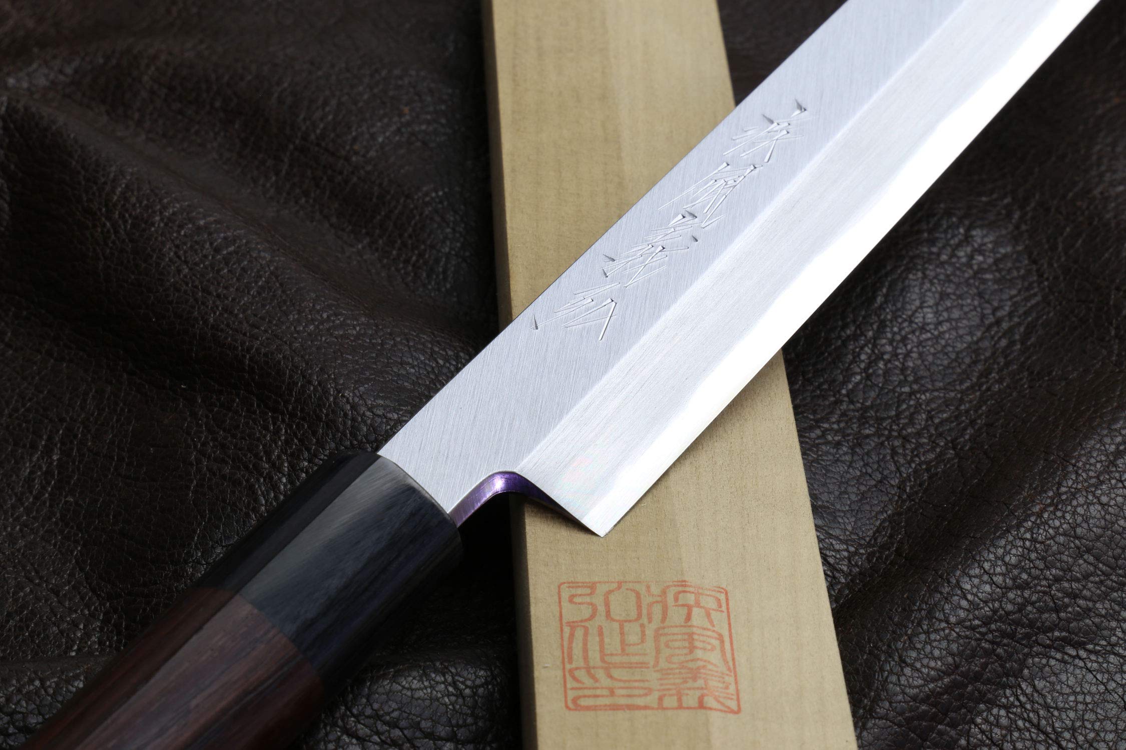 Yoshihiro Hongasumi White Steel Sakimaru Takobiki Sushi Sashimi Japanese Knife (11.8'' (300mm))